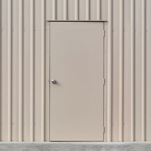 Personal Access Metal Door | Prefab & Custom Metal-Clad Doors